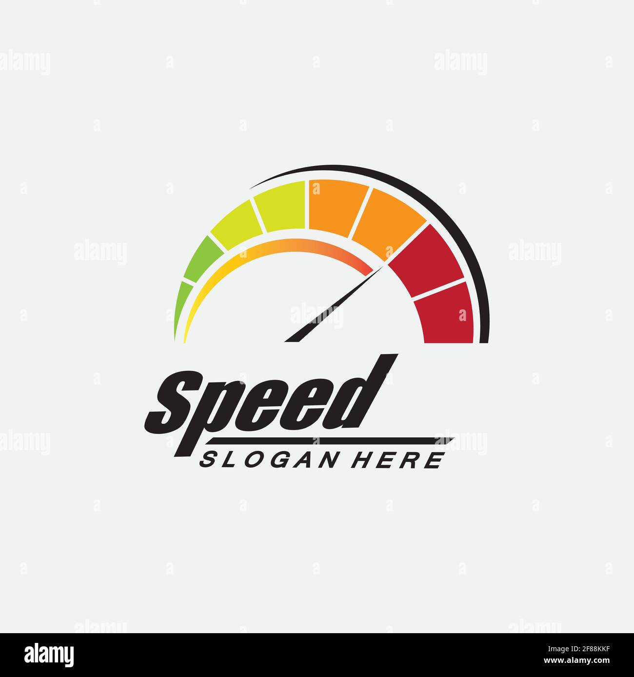 Speed logo design, silhouette speedometer symbol icon vector,speed Auto ...