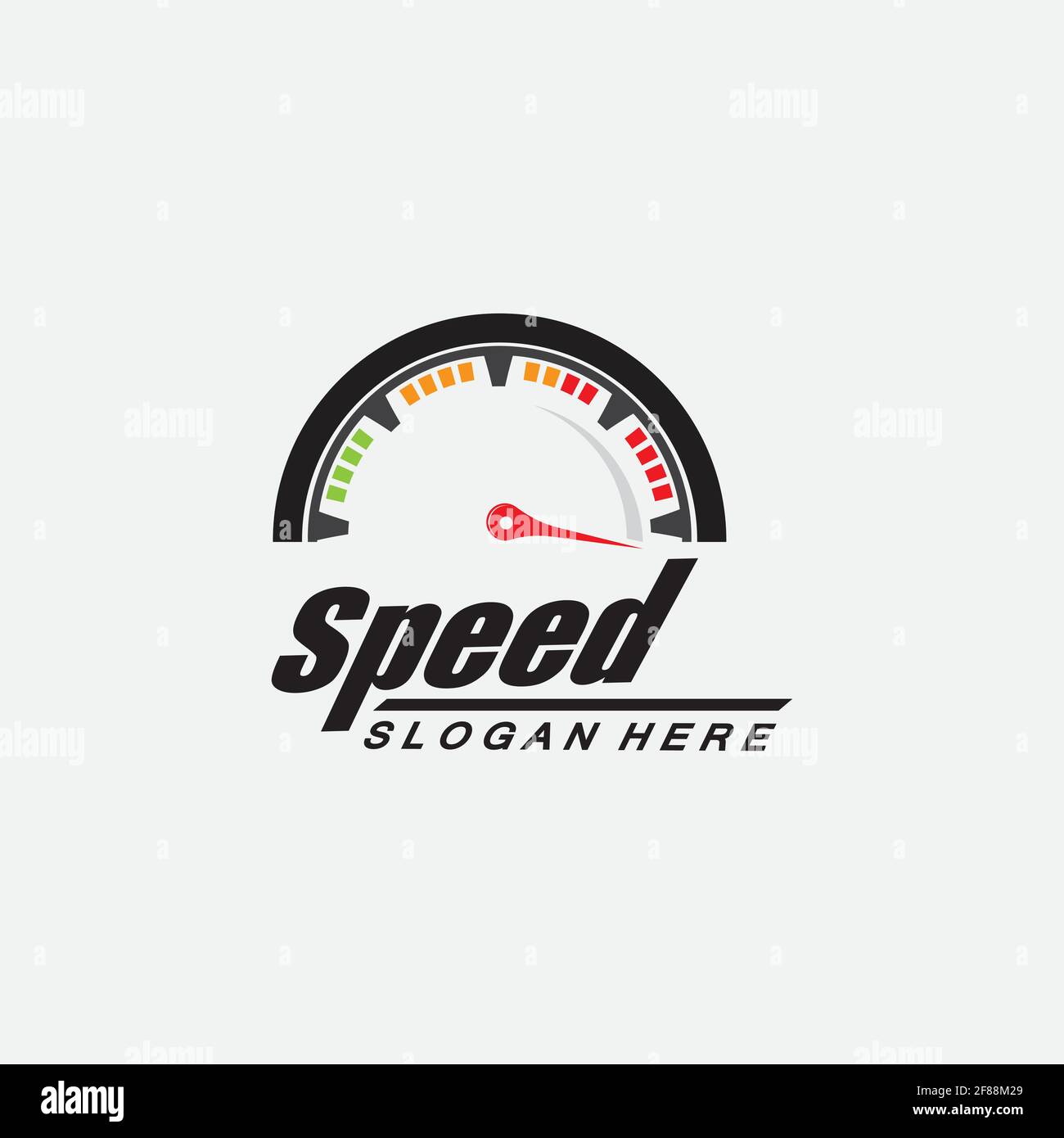 Speed logo design, silhouette speedometer symbol icon vector,speed Auto ...