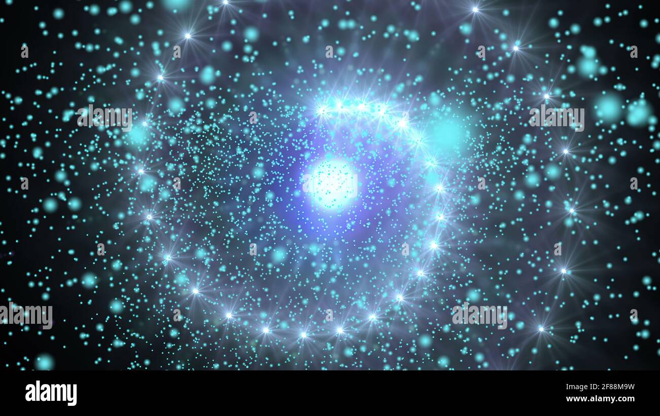 Many Light Flashes Effect Over Black Background and snow Stock Photo ...