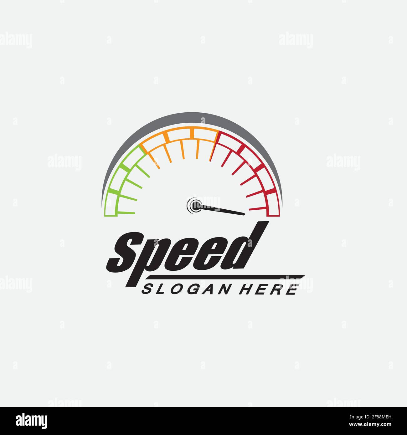 Speed logo design, silhouette speedometer symbol icon vector,speed Auto ...
