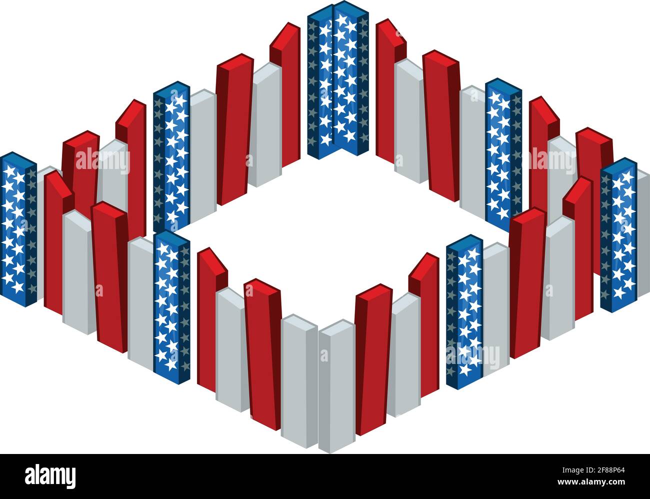 Large red fence Stock Vector Images - Alamy
