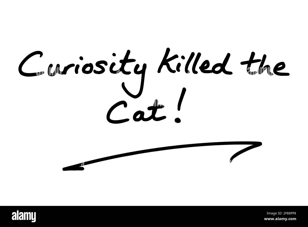 Curiosity killed the cat hi-res stock photography and images - Alamy