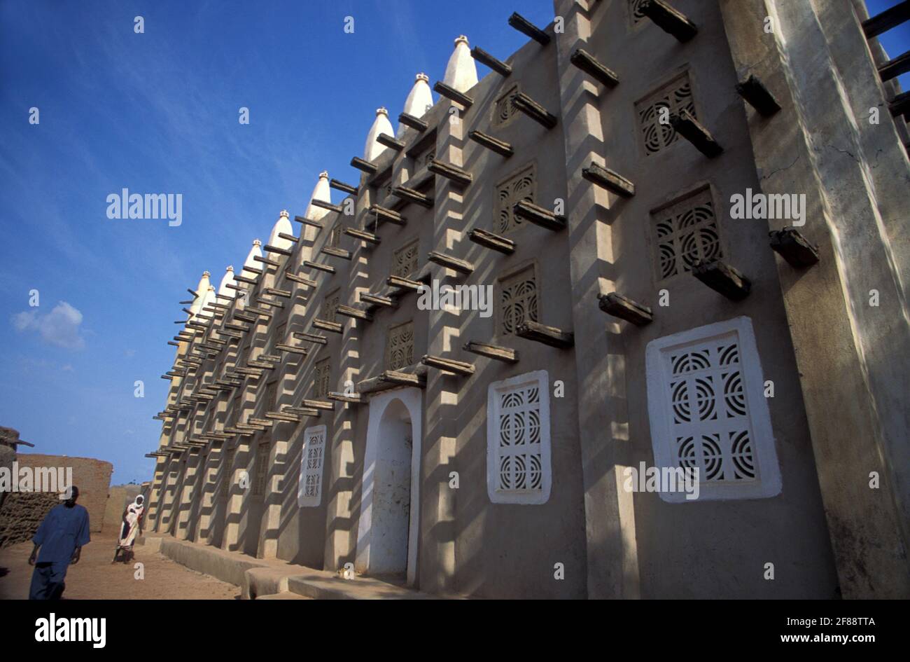 Mosque in a rural village, Mali Stock Photo - Alamy