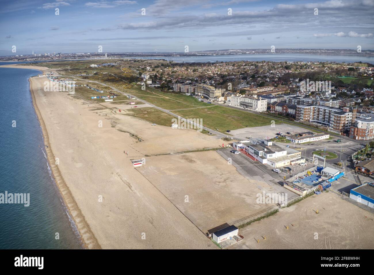 Aerial view hayling island hi-res stock photography and images - Alamy