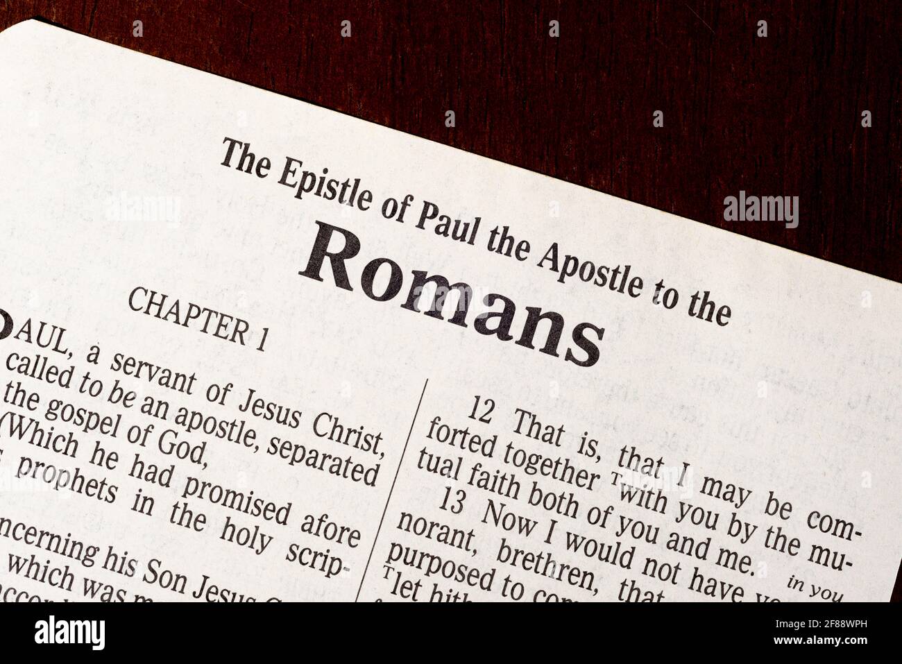 Romans title page hi-res stock photography and images - Alamy