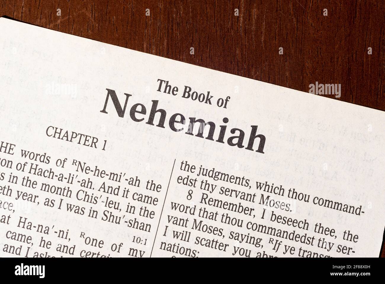 Nehemiah hi-res stock photography and images - Alamy
