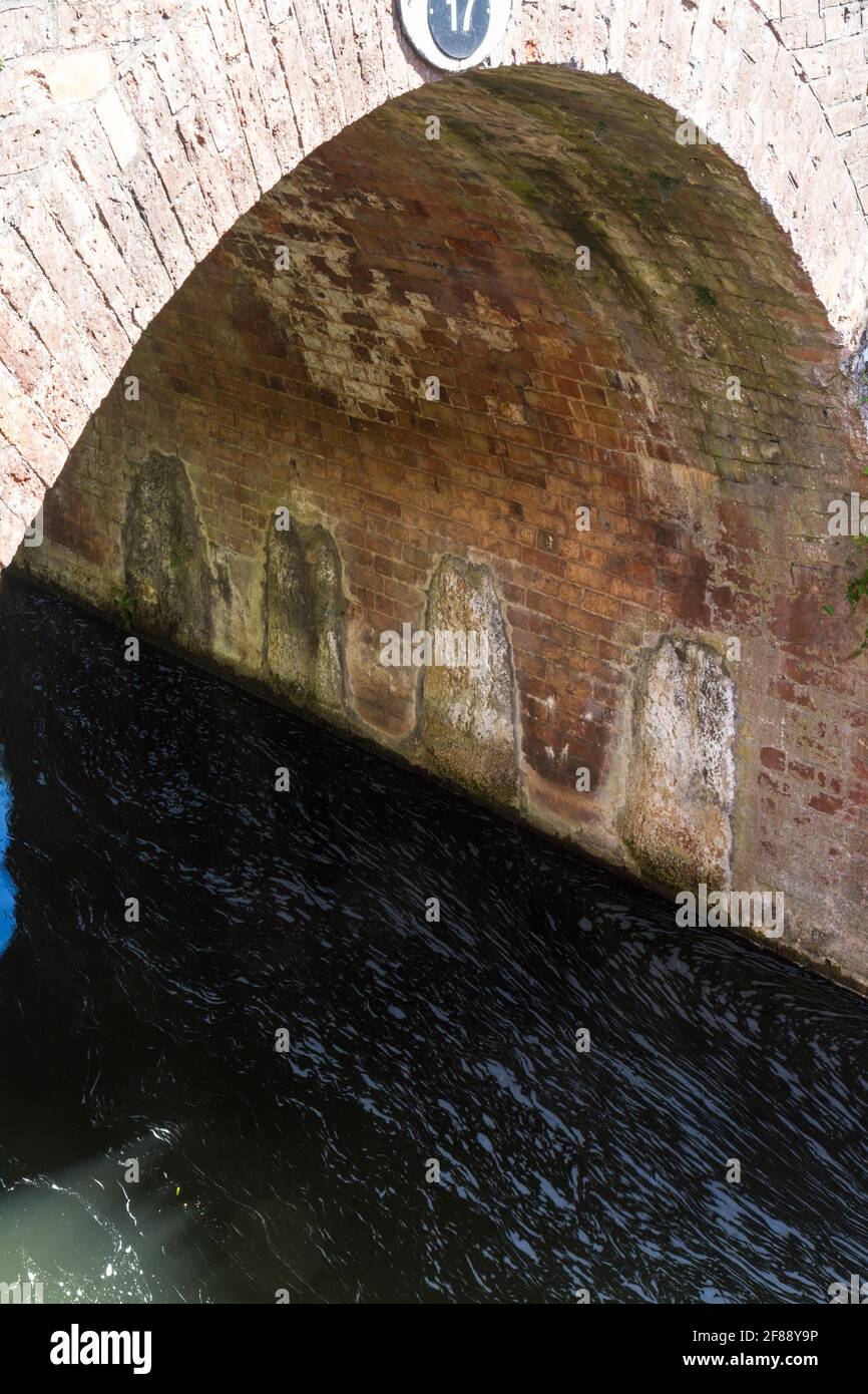 World war II Taunton Stop Line, refilled demolition chambers under ...