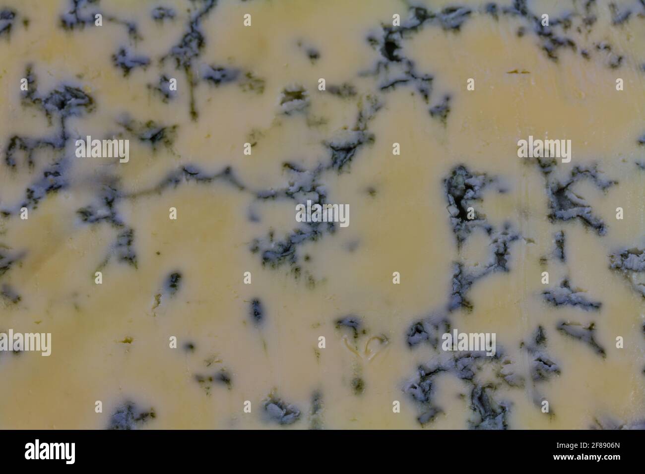 Background texture of blue veined stilton cheese, macro, landscape ...
