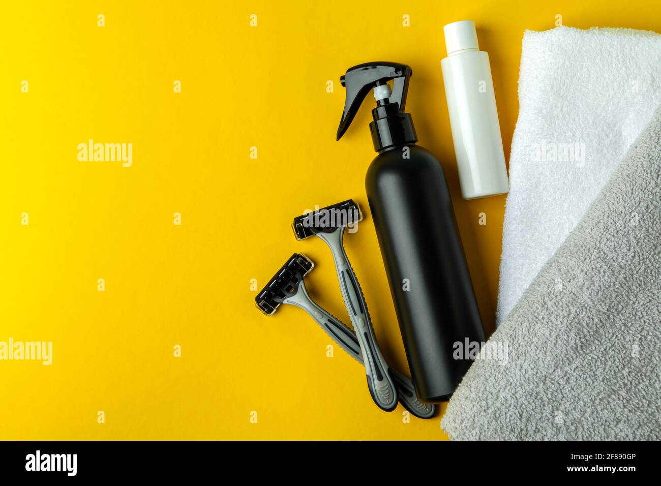 Mens hair facial care concept hi-res stock photography and images - Alamy