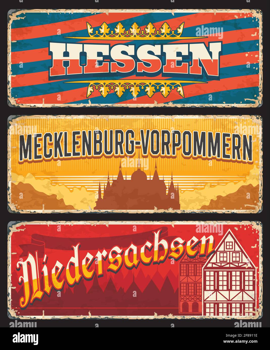 Deutschland germany niedersachsen Stock Vector Images - Alamy