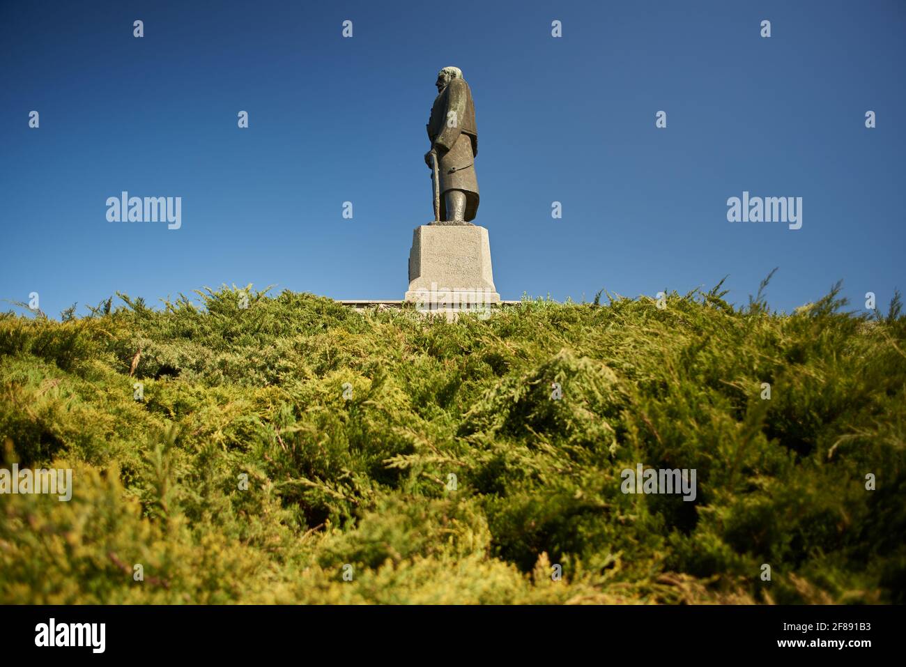 Monument dedicated to Karadjordje, leader of 1st Serbian Uprising (1804 ...