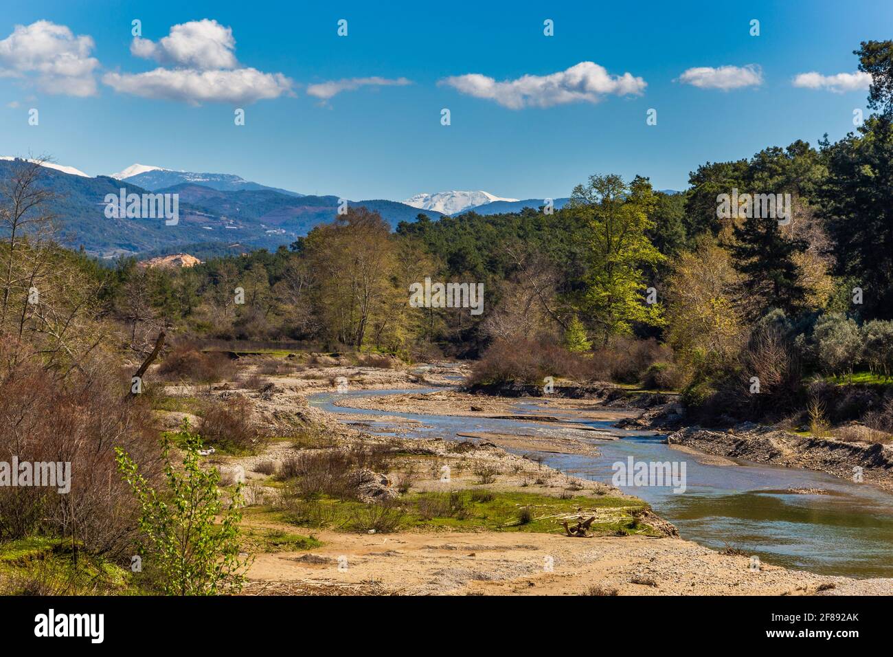 River between hills in south Turkey Stock Photo - Alamy