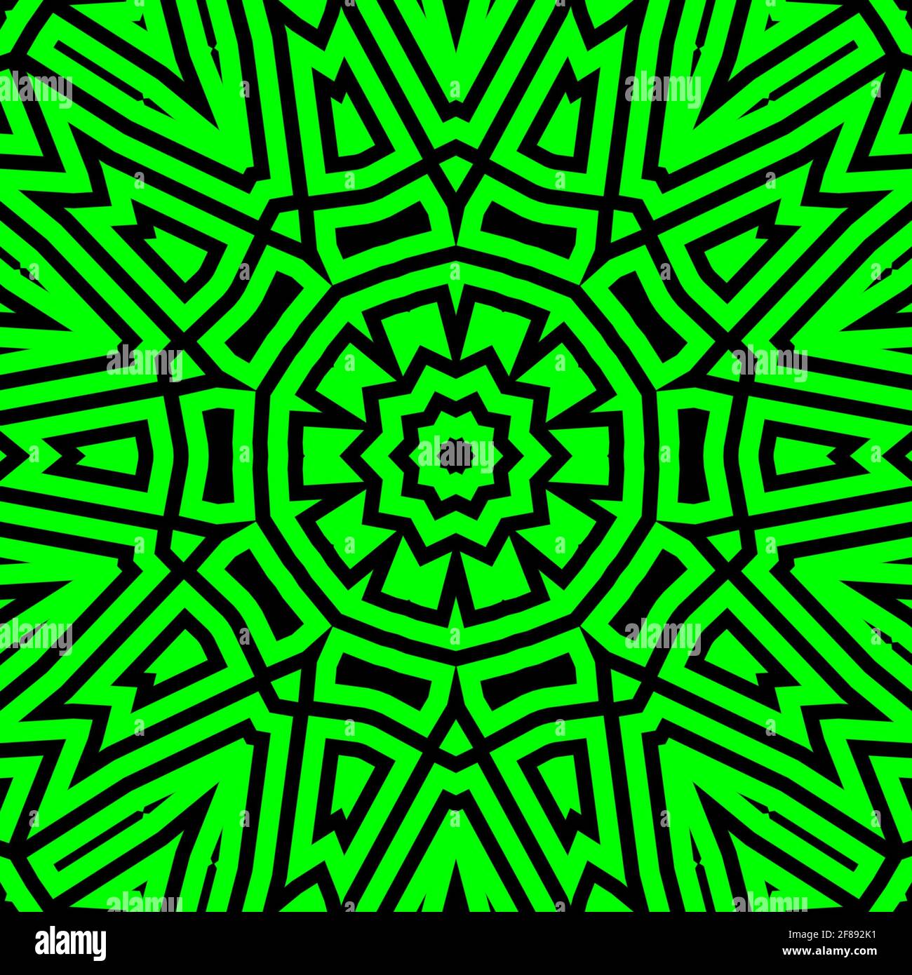 Mandala pattern illustration Stock Photo - Alamy