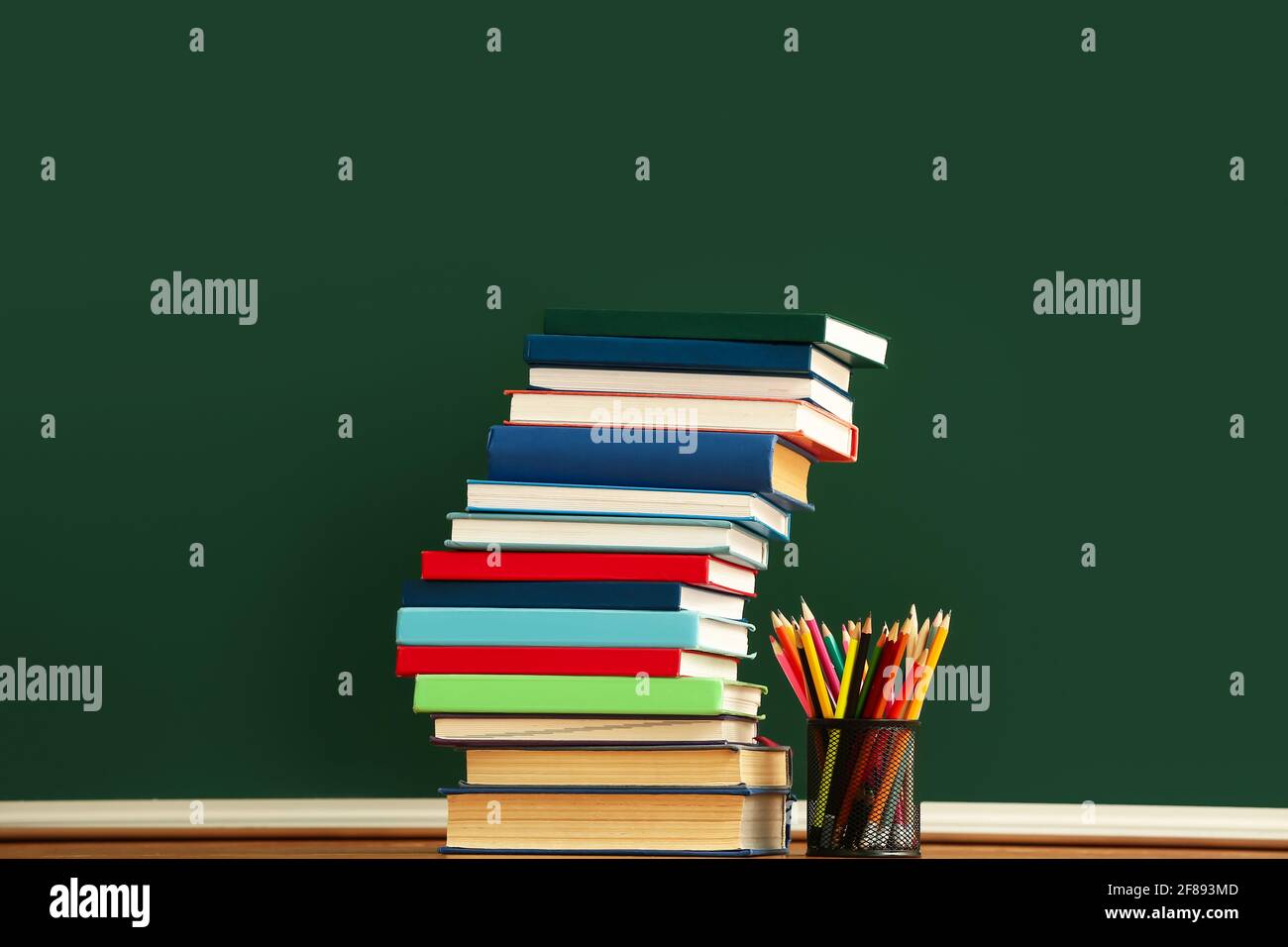 Stack books holder stationery hi-res stock photography and images - Alamy
