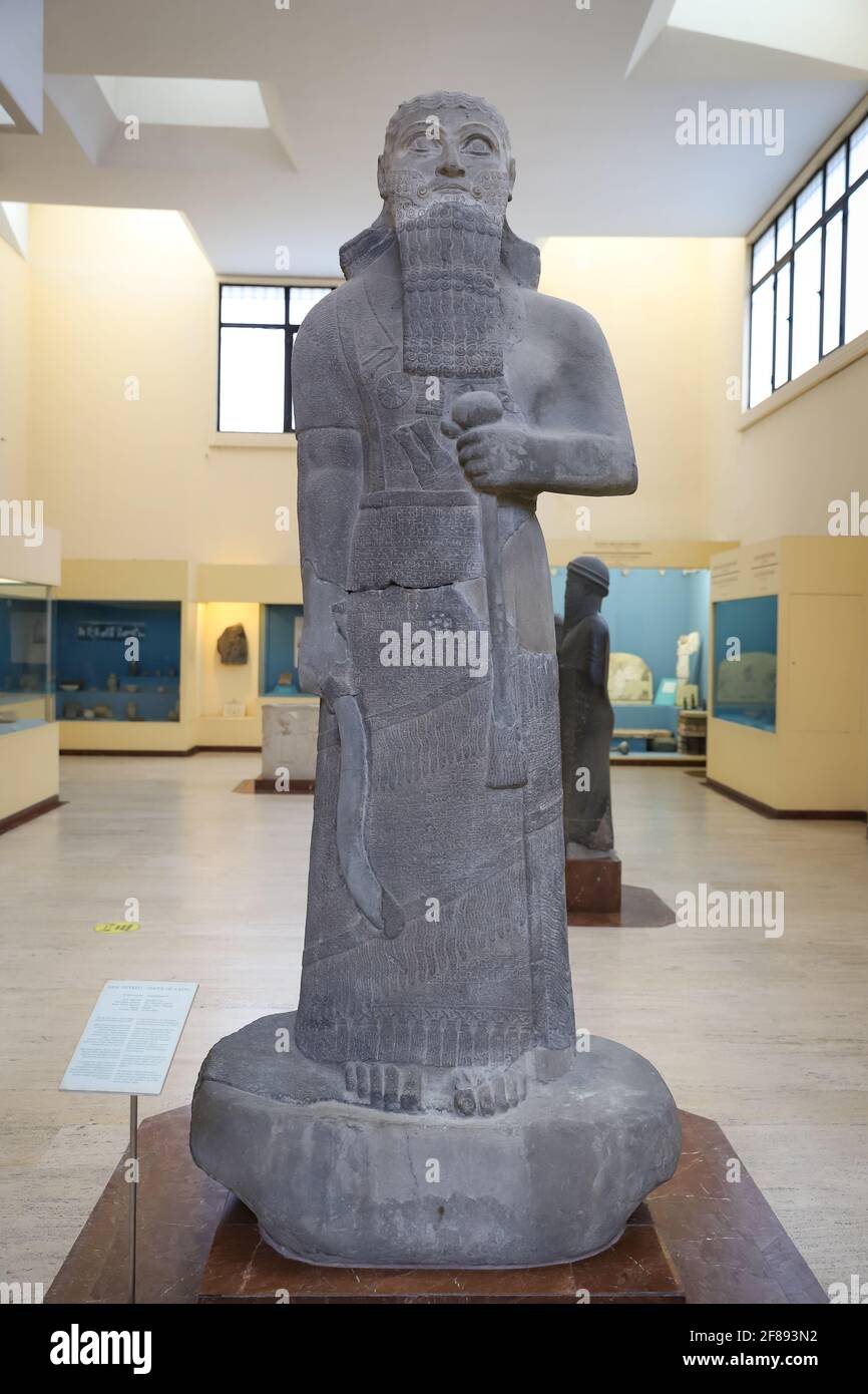Statue in Istanbul Archaeological Museums, Istanbul City, Turkey Stock ...