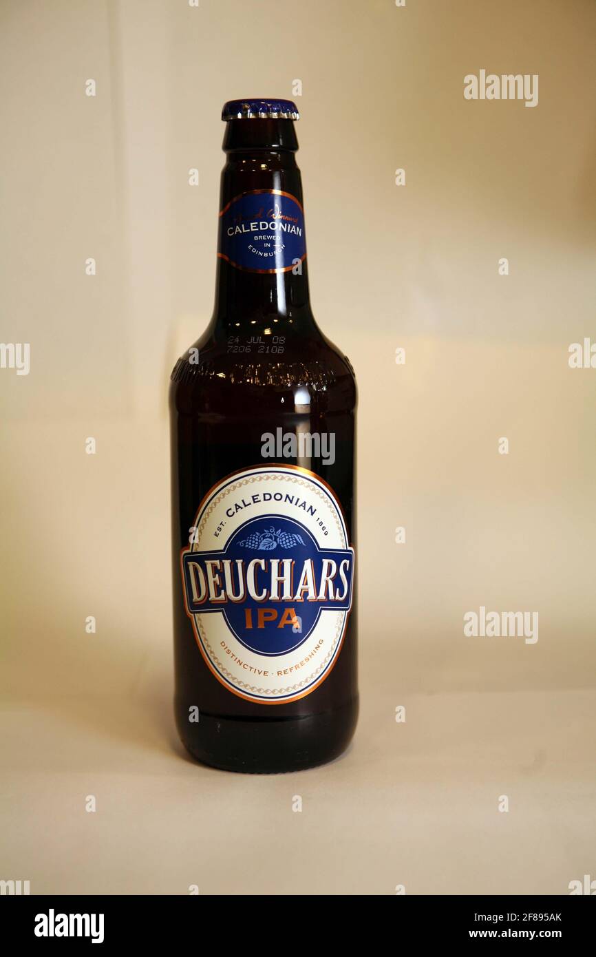deuchars ipa 50 best beerpic David Sandison Stock Photo - Alamy