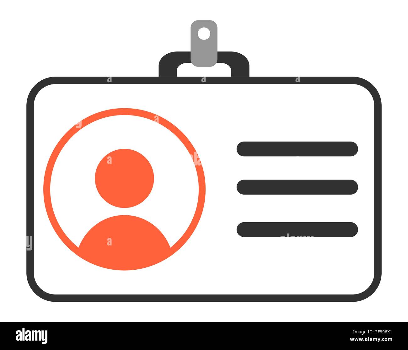 Student identification badge Stock Vector Images - Alamy