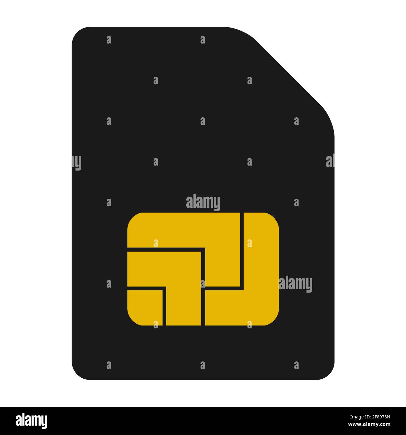 Black simcard Stock Vector Images - Alamy