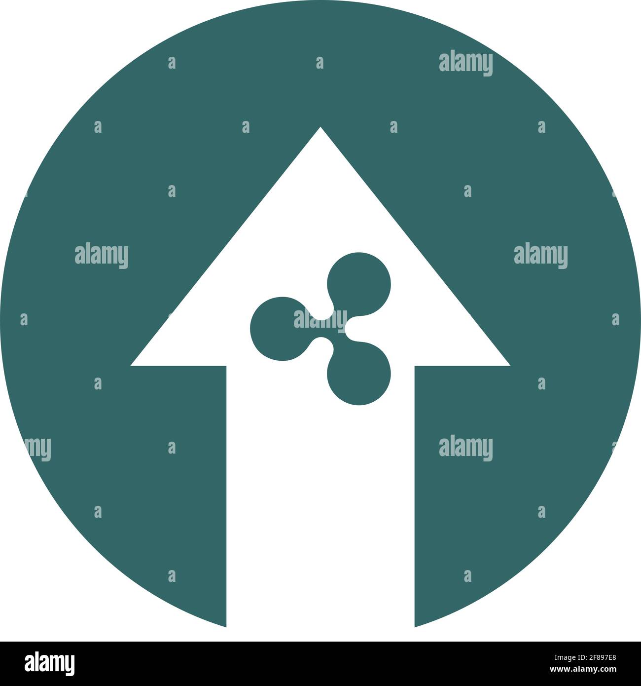 Cost symbol increase icon. Vector symbol image isolated on background ...