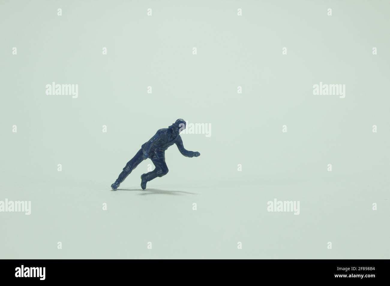 Runner Falling On Face