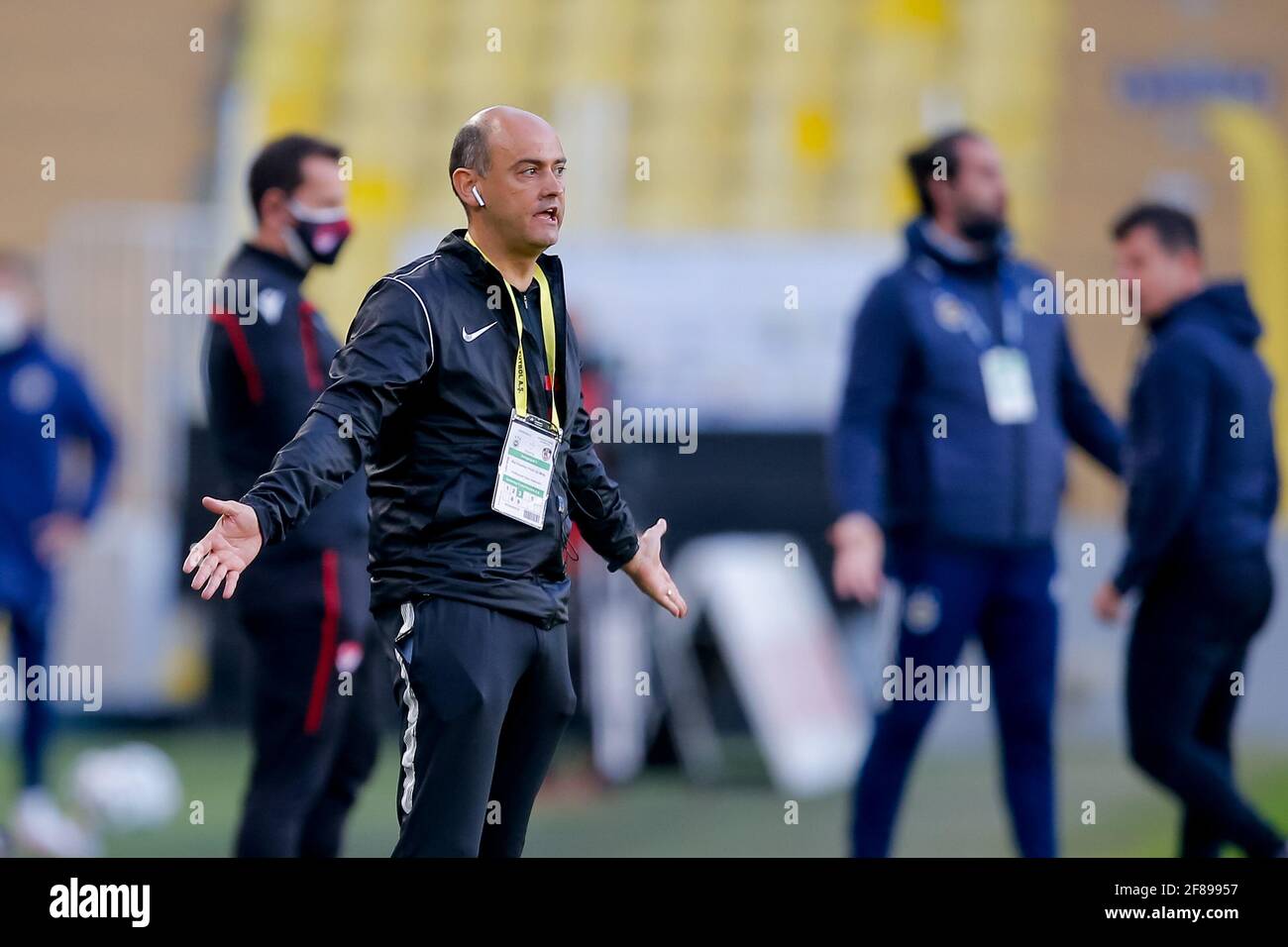 ISTANBUL, TURKEY - APRIL 12: assistent coach Rui Mota of Gaziantep FK ...