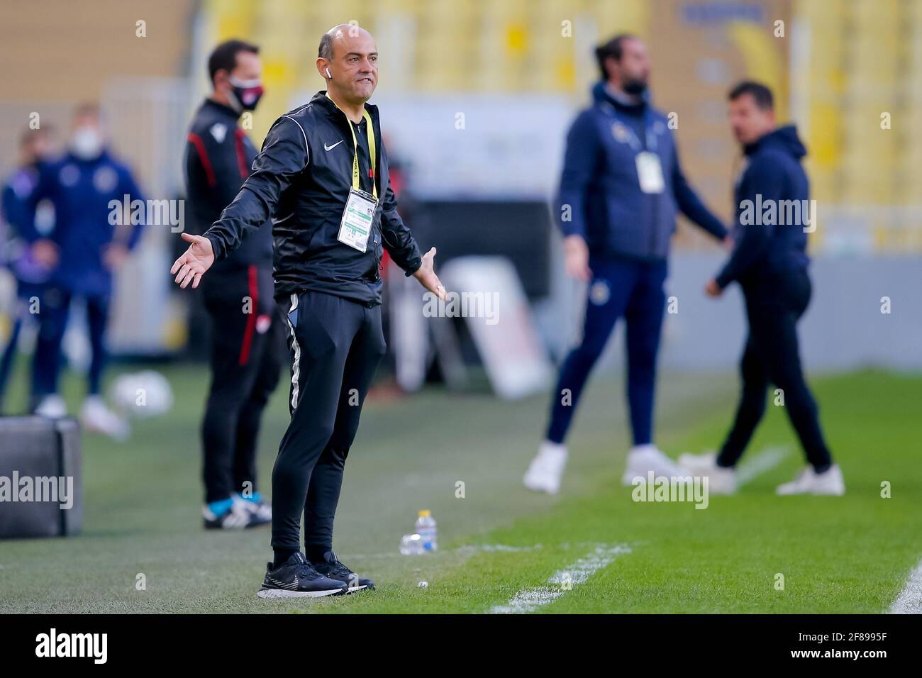 ISTANBUL, TURKEY - APRIL 12: assistent coach Rui Mota of Gaziantep FK ...