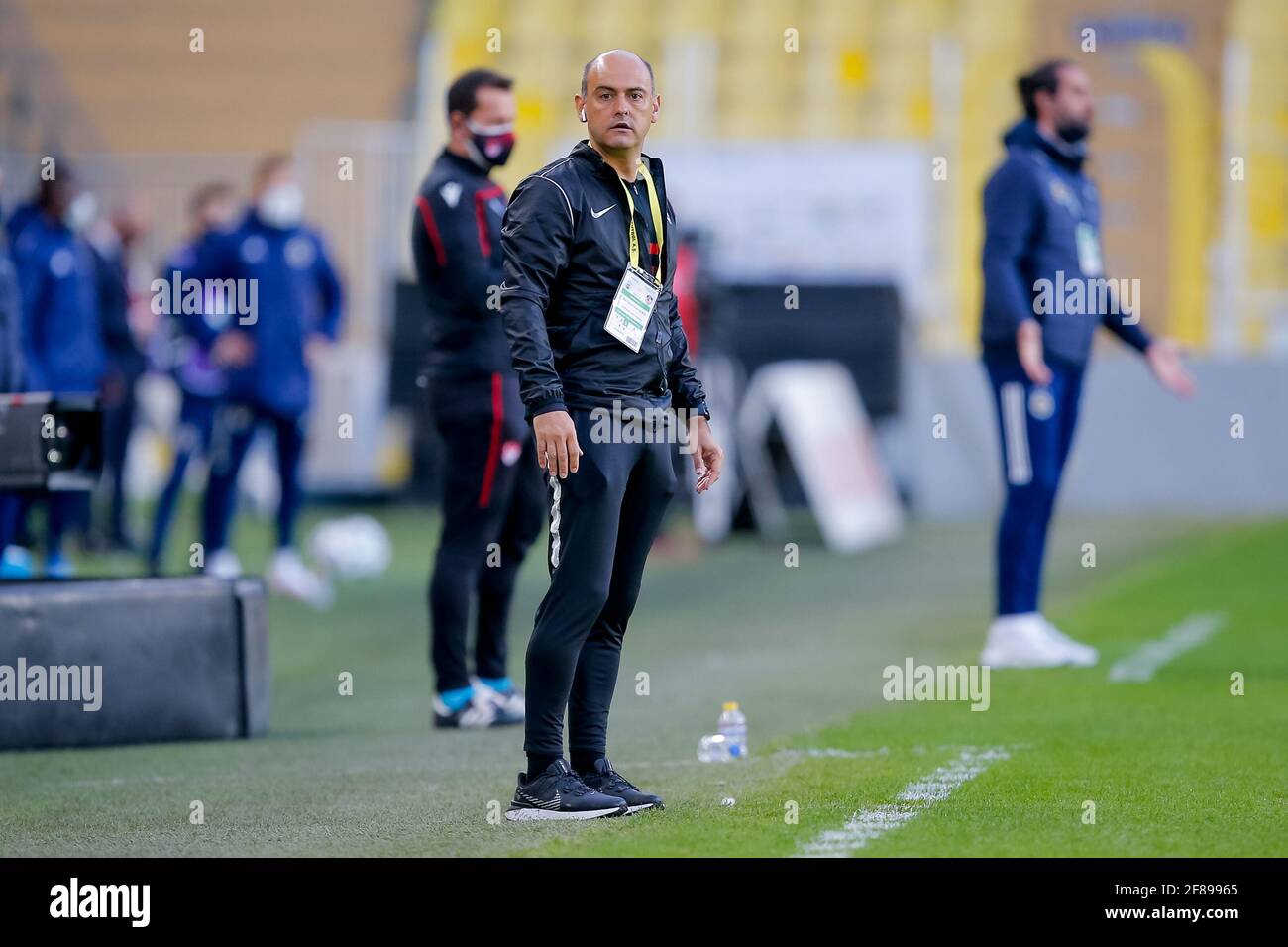 ISTANBUL, TURKEY - APRIL 12: assistent coach Rui Mota of Gaziantep FK ...
