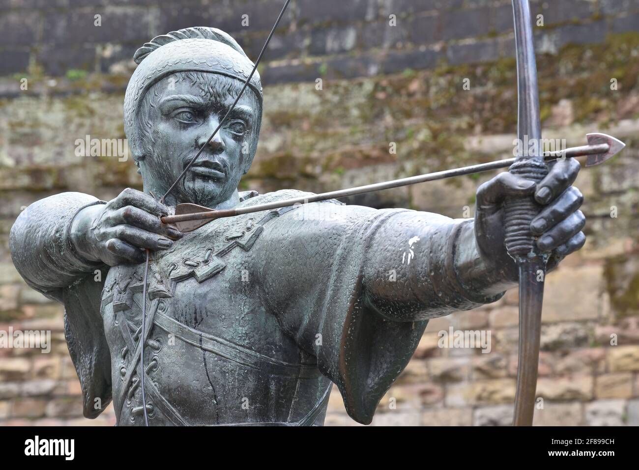 Robin Hood in Nottingham Stock Photo - Alamy
