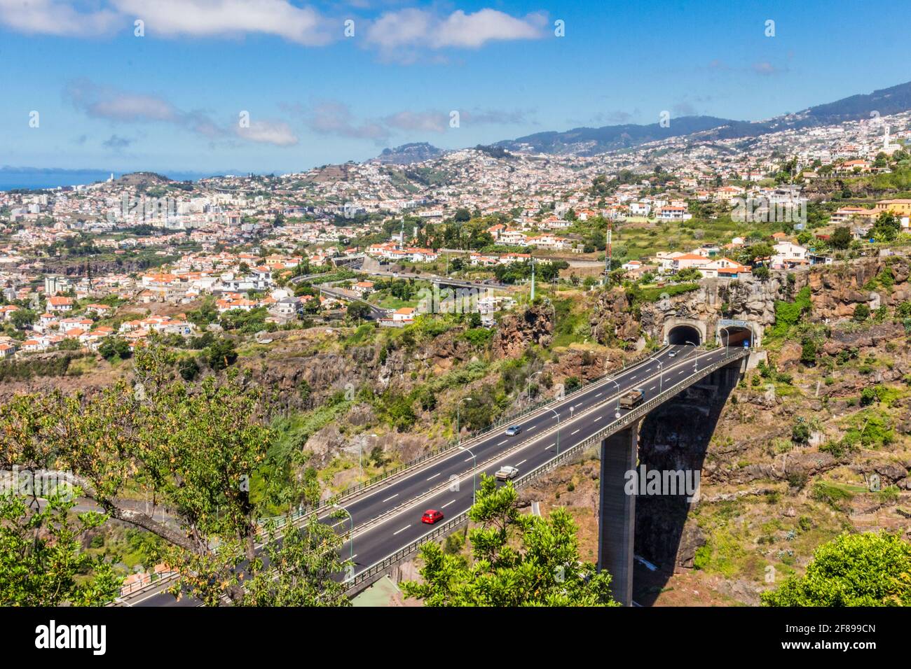 Landscape in Madeira island Portugal Stock Photo - Alamy