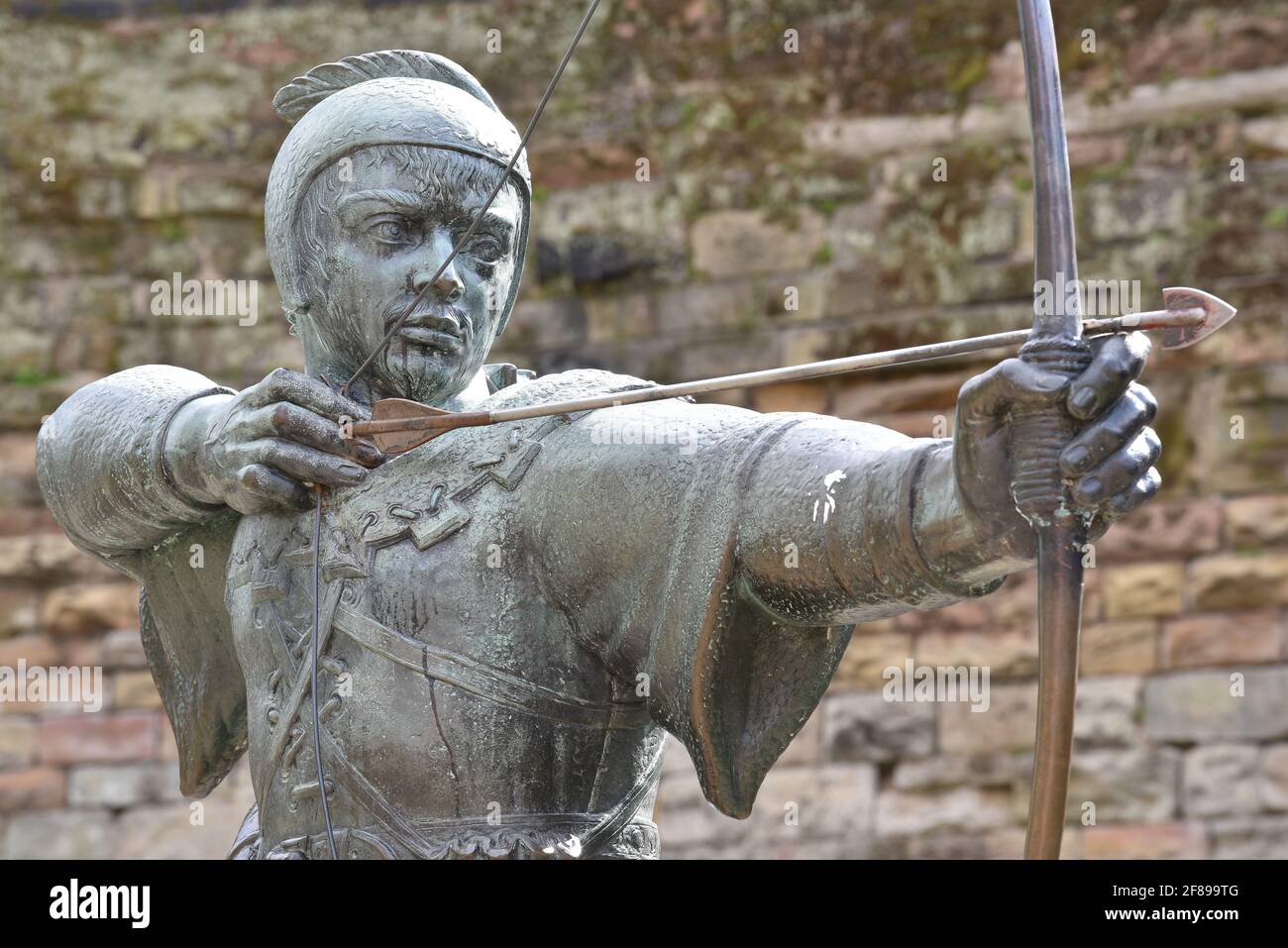 Robin Hood in Nottingham Stock Photo - Alamy