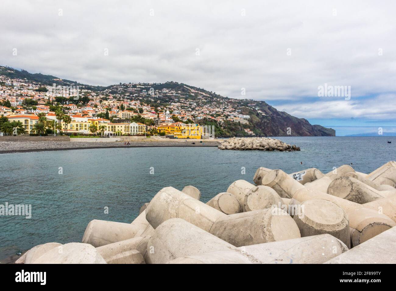 Landscape in Madeira island Portugal Stock Photo - Alamy