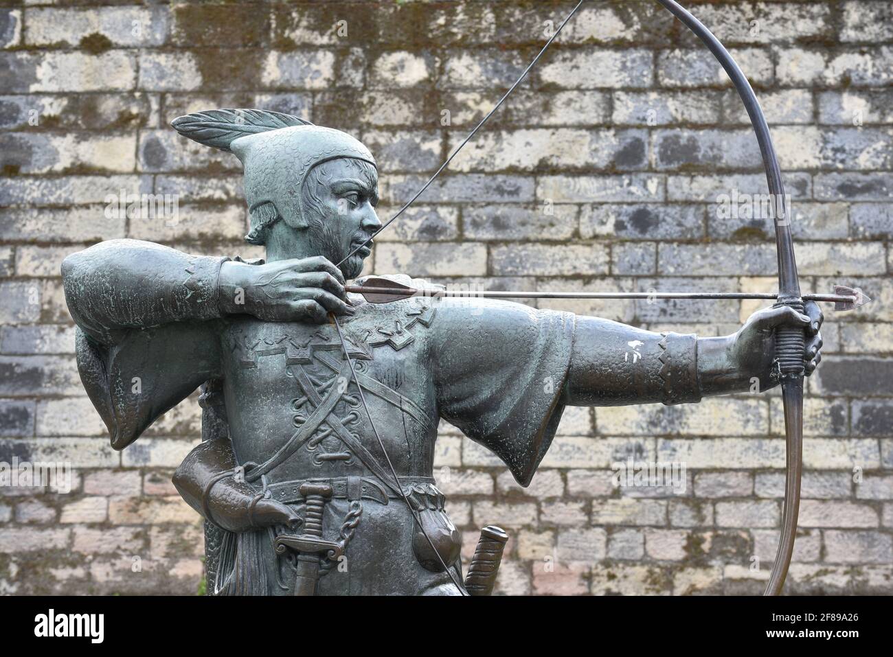 Robin Hood in Nottingham Stock Photo - Alamy