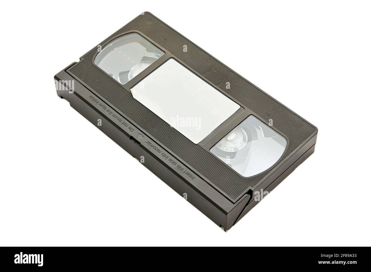 Old videotape isolated on white background Stock Photo - Alamy