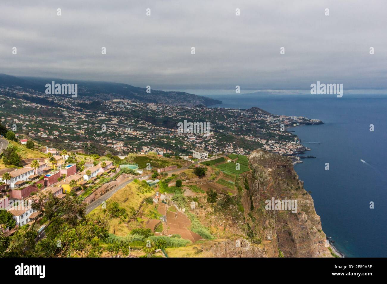 Landscape in Madeira island Portugal Stock Photo - Alamy