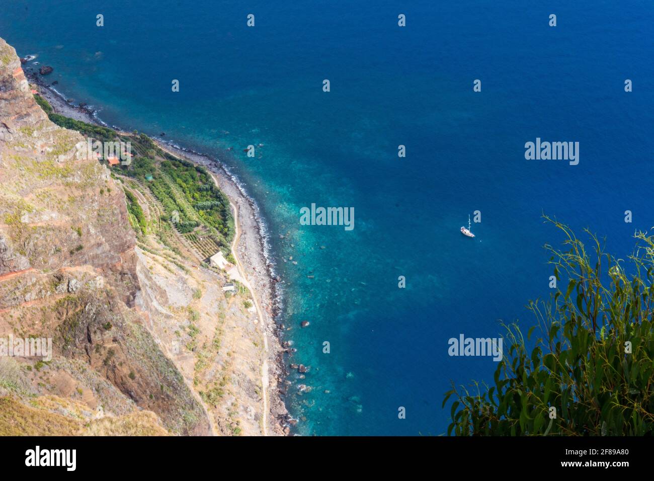 Landscape in Madeira island Portugal Stock Photo - Alamy