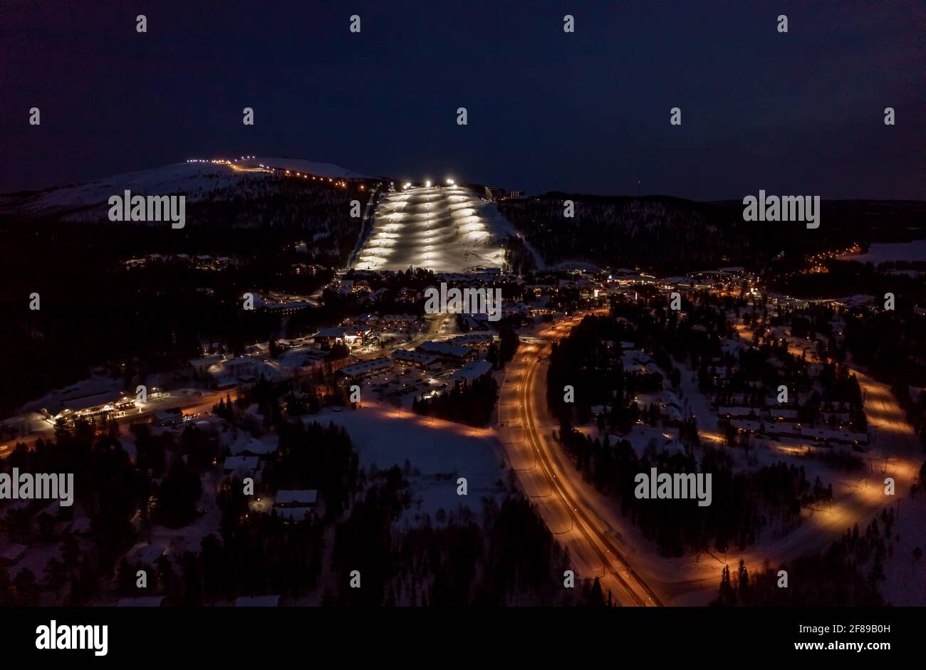 Lapland finland village of levi hi-res stock photography and images - Alamy