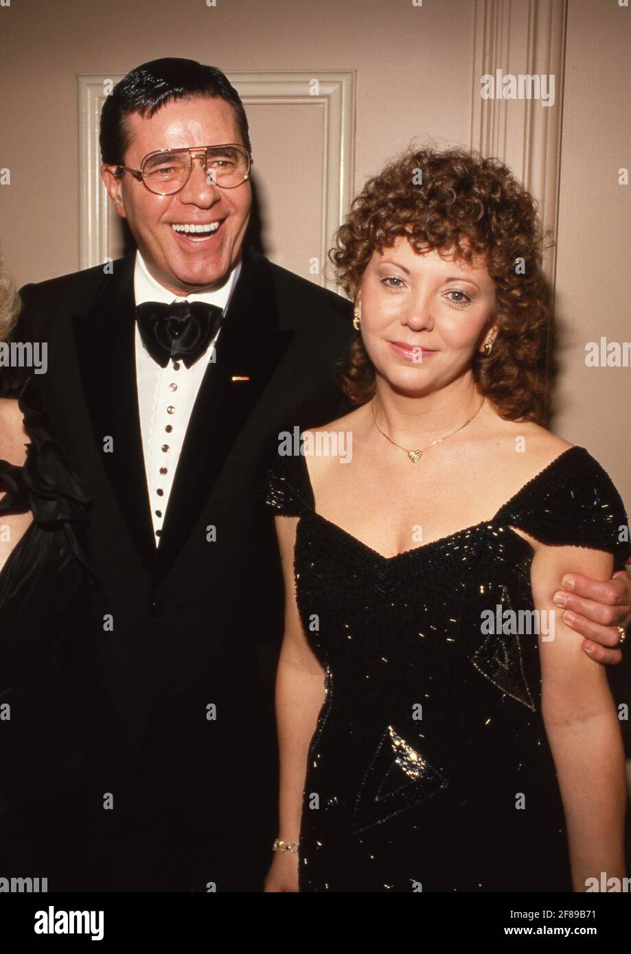 Jerry Lewis and wife Sandee Lewis attend Susie Awards Benefit for the ...