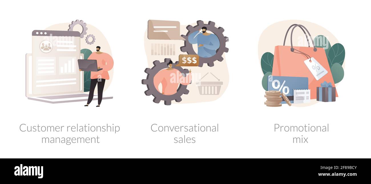 Selling strategy abstract concept vector illustrations Stock Vector ...