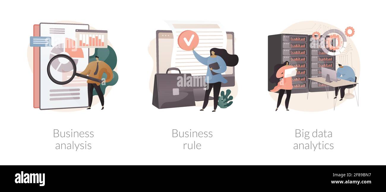 IT project management abstract concept vector illustrations Stock ...