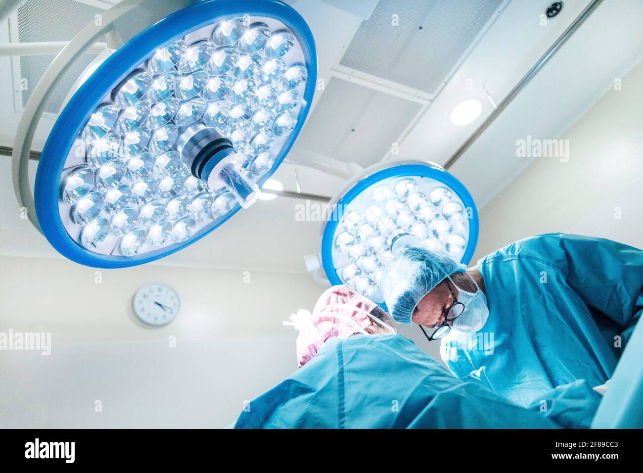 Professional medical team performing surgery at the hospital Stock ...
