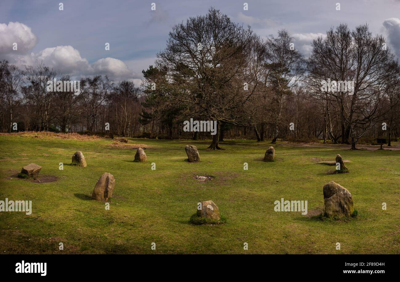 The nine ladies circle hi-res stock photography and images - Alamy