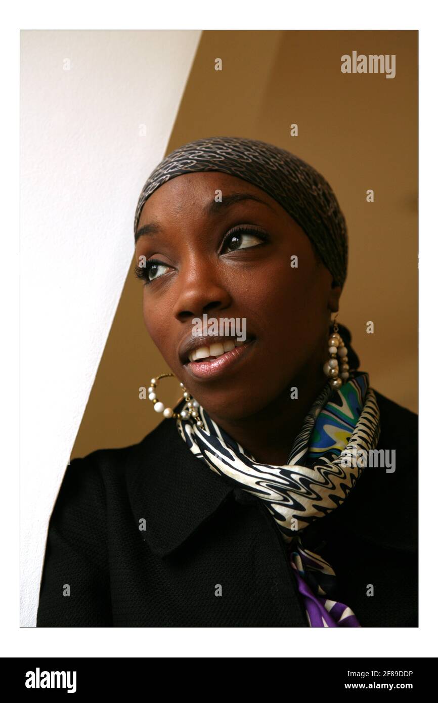 Singer... 'ESTELLE' photographed at Atlantic offices in west London pic ...