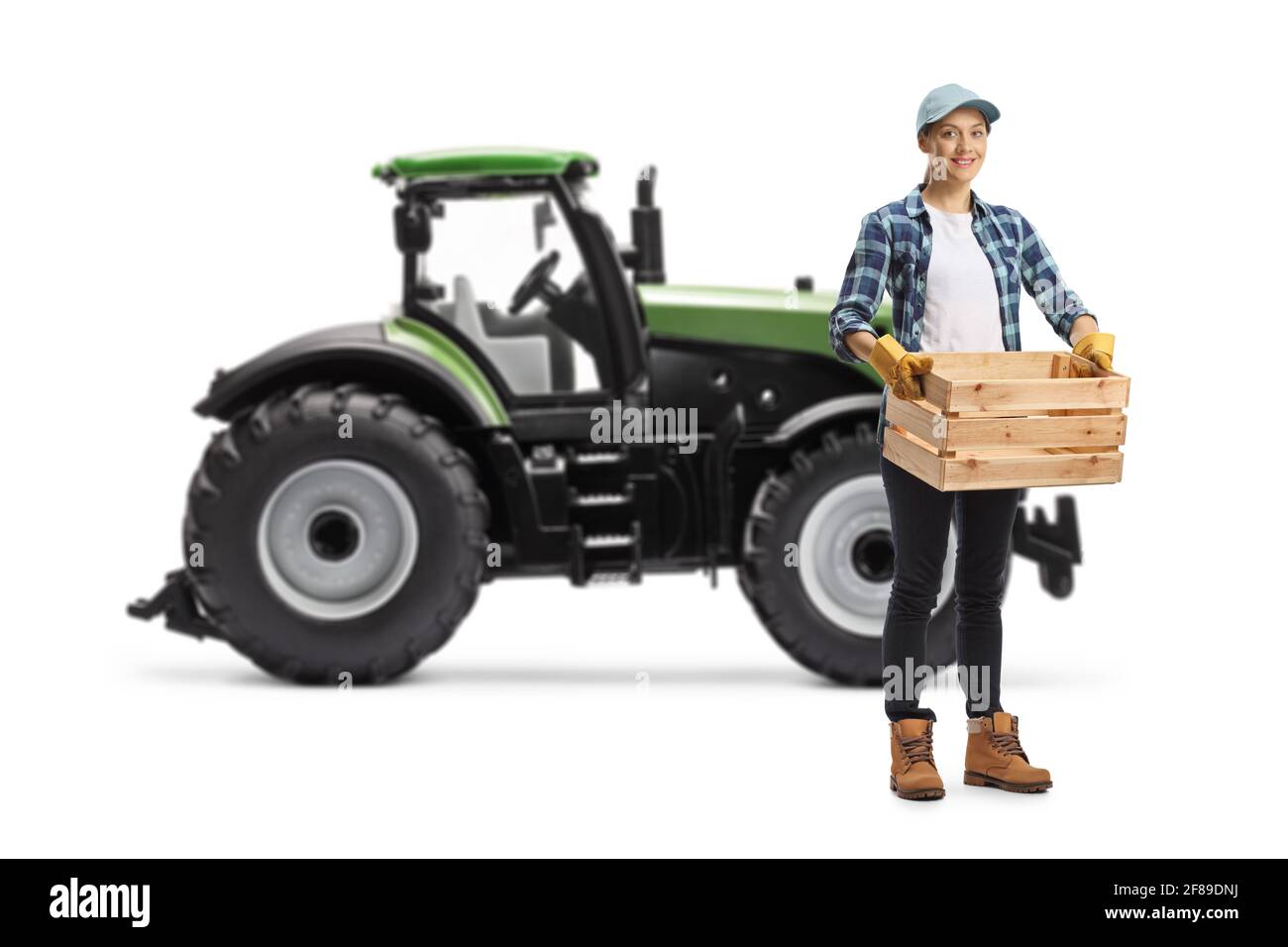 Farmer posing with tractor hi-res stock photography and images - Alamy