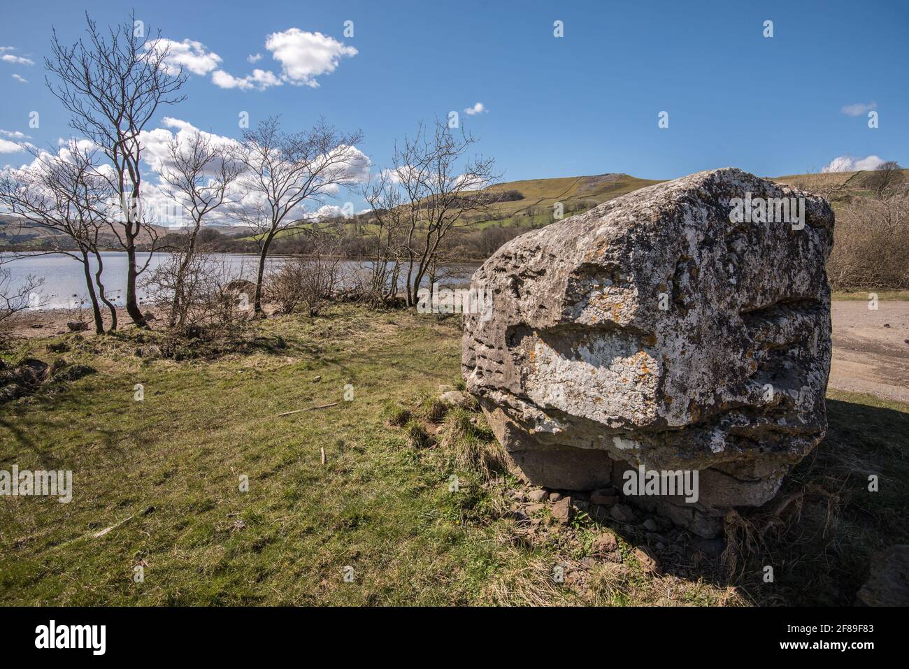 Semer Water or Semerwater Stock Photo - Alamy