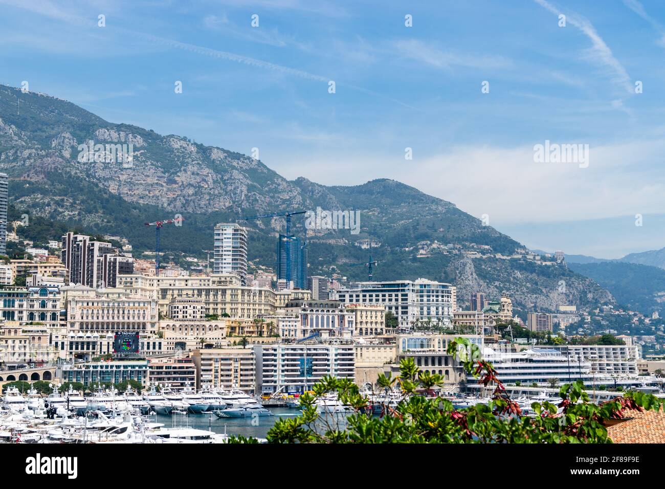 Skyscrapers and buildings in Monaco Stock Photo - Alamy