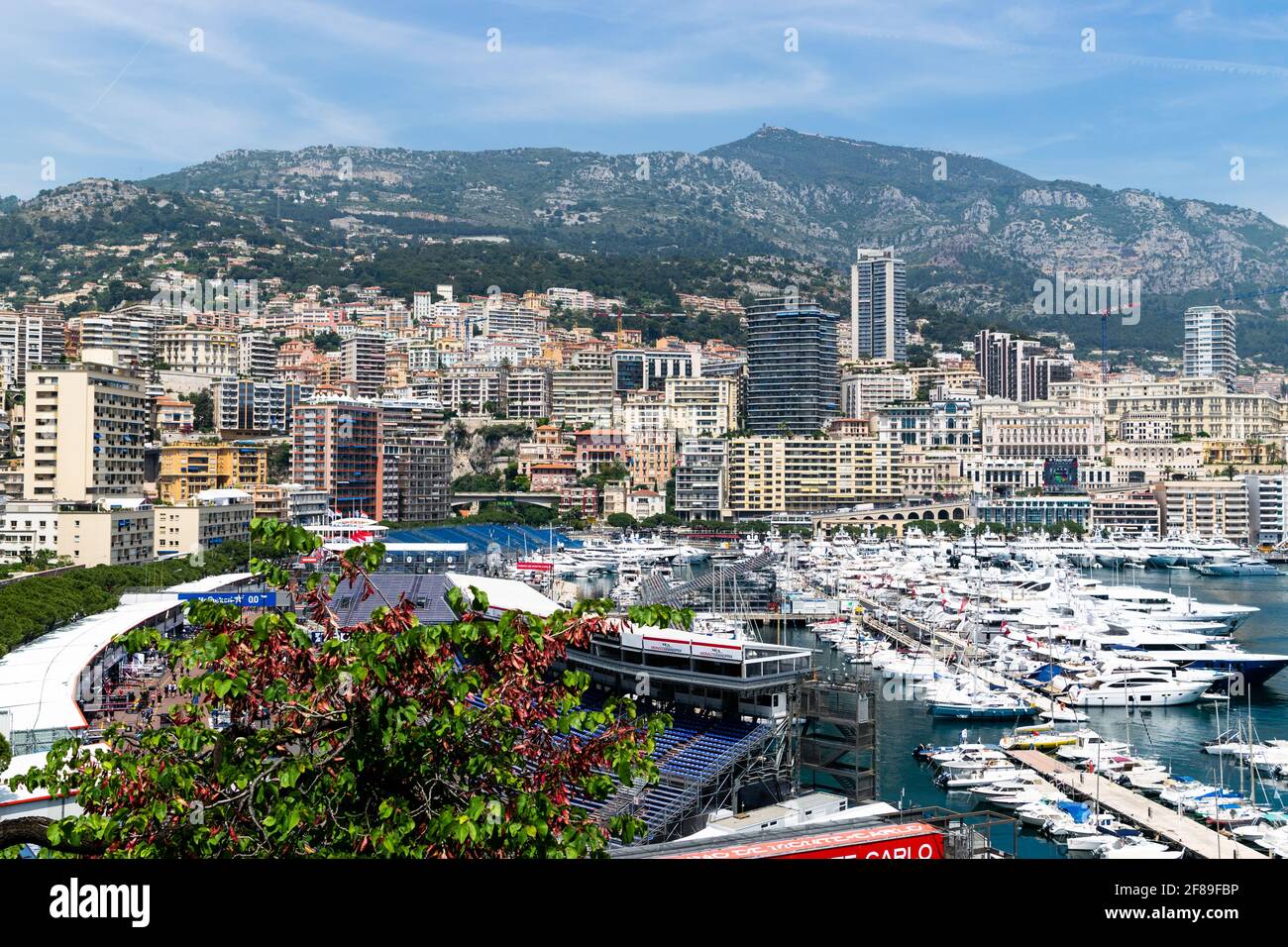 Skyscrapers and buildings in Monaco Stock Photo - Alamy