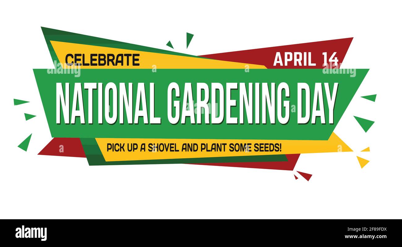 National gardening day Cut Out Stock Images & Pictures - Alamy