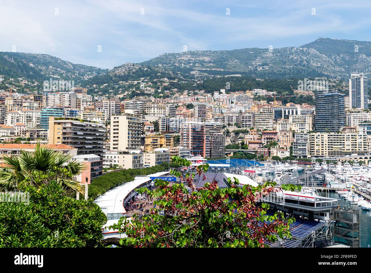 Skyscrapers and buildings in Monaco Stock Photo - Alamy