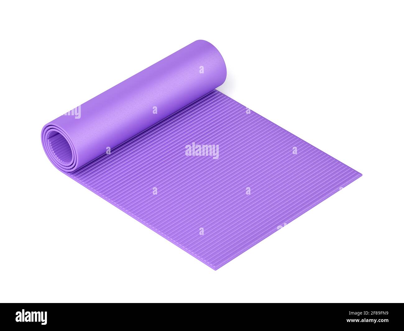 Yoga mat fitness exercise Cut Out Stock Images & Pictures - Alamy
