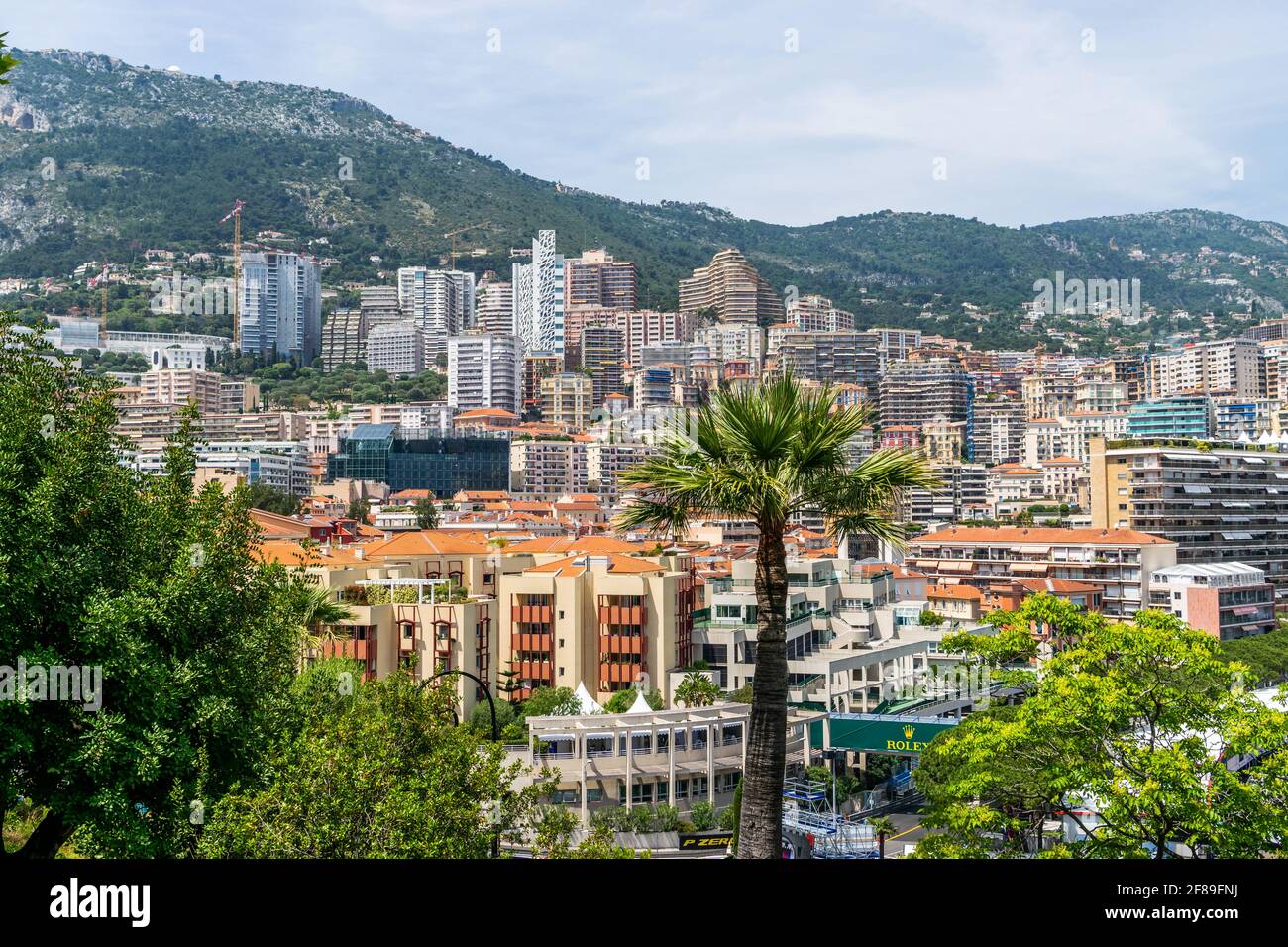 Skyscrapers and buildings in Monaco Stock Photo - Alamy